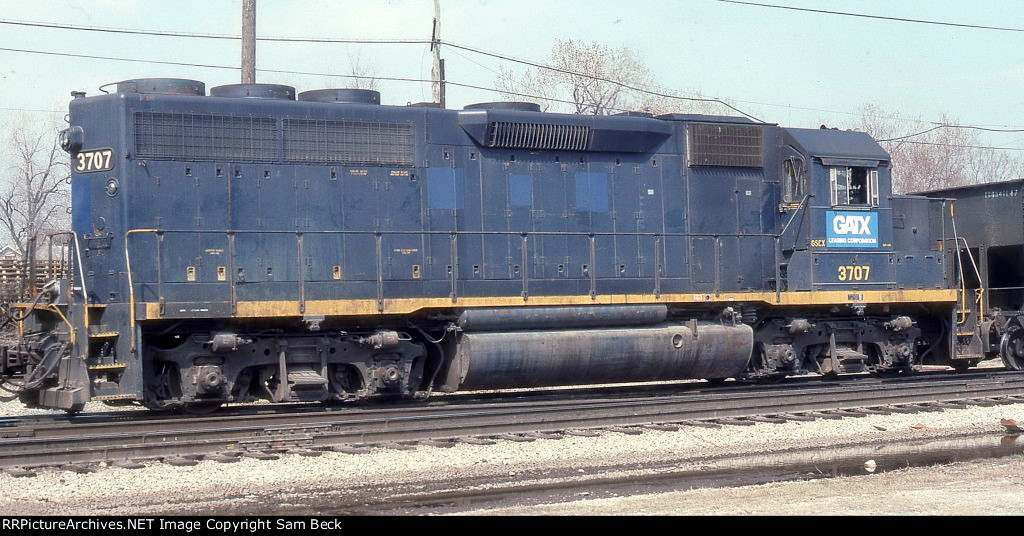 GATX 3707--GP40